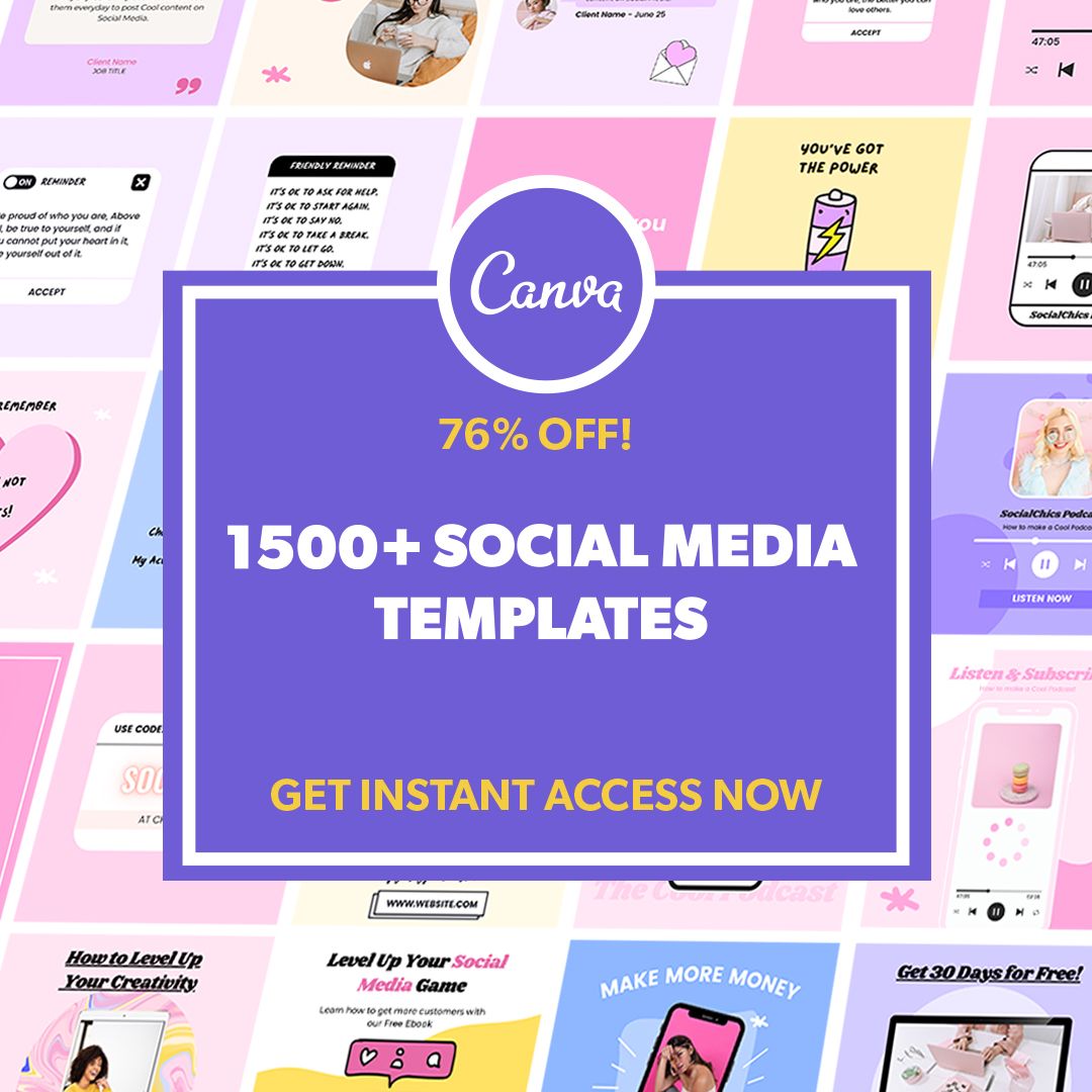 Social media Canva templates - Easy Start 360